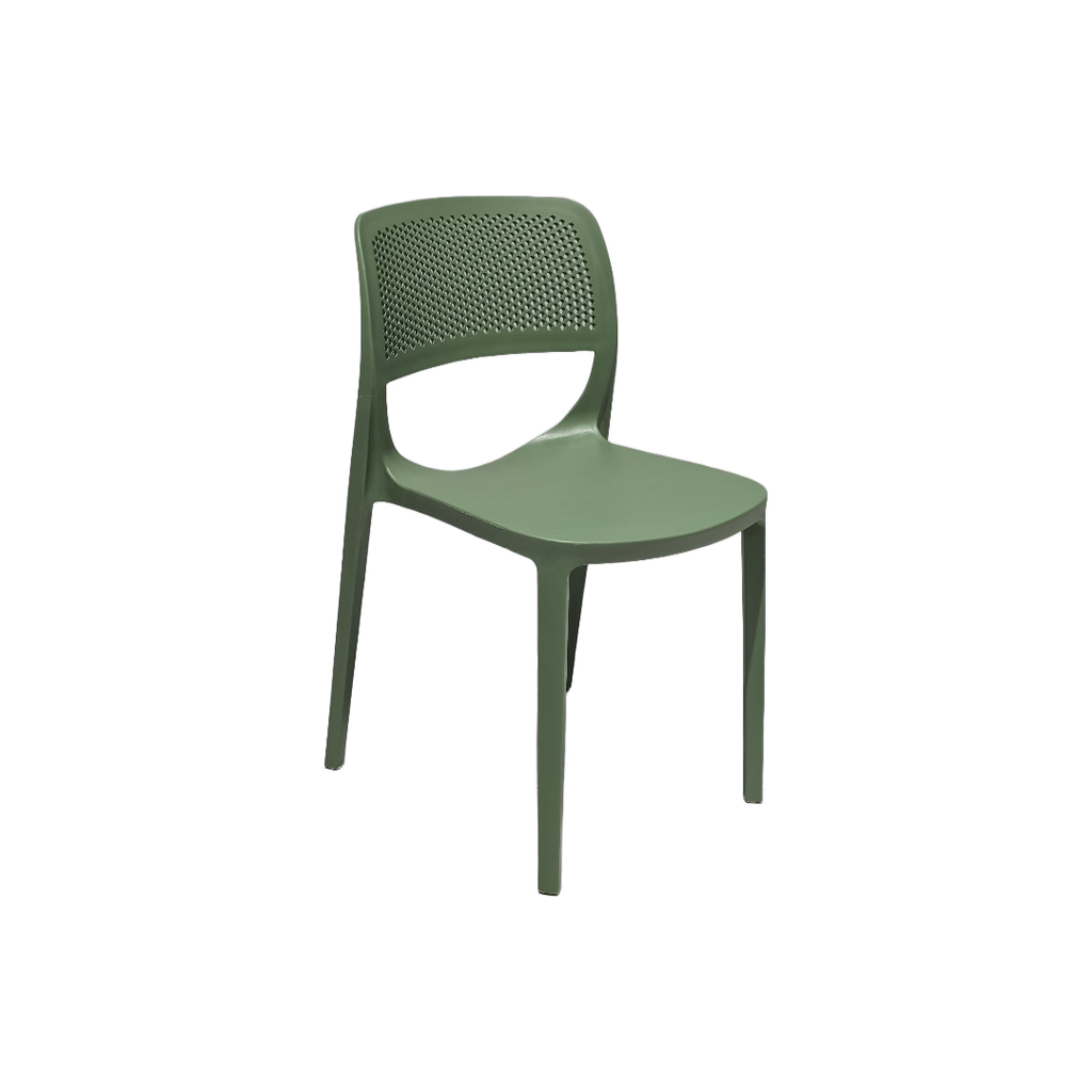 1-045857 SILLA MOD. MILA - POLIPROPILENO- COLOR VERDE | Meycy Muebles