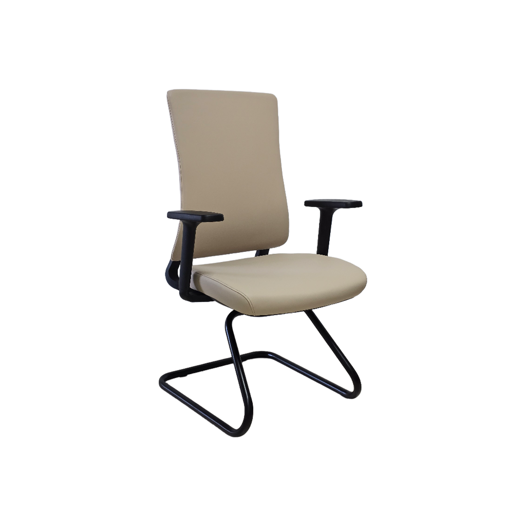 BUTACA EJECUTIVA ORION (F13) - PU BEIGE | Meycy Muebles