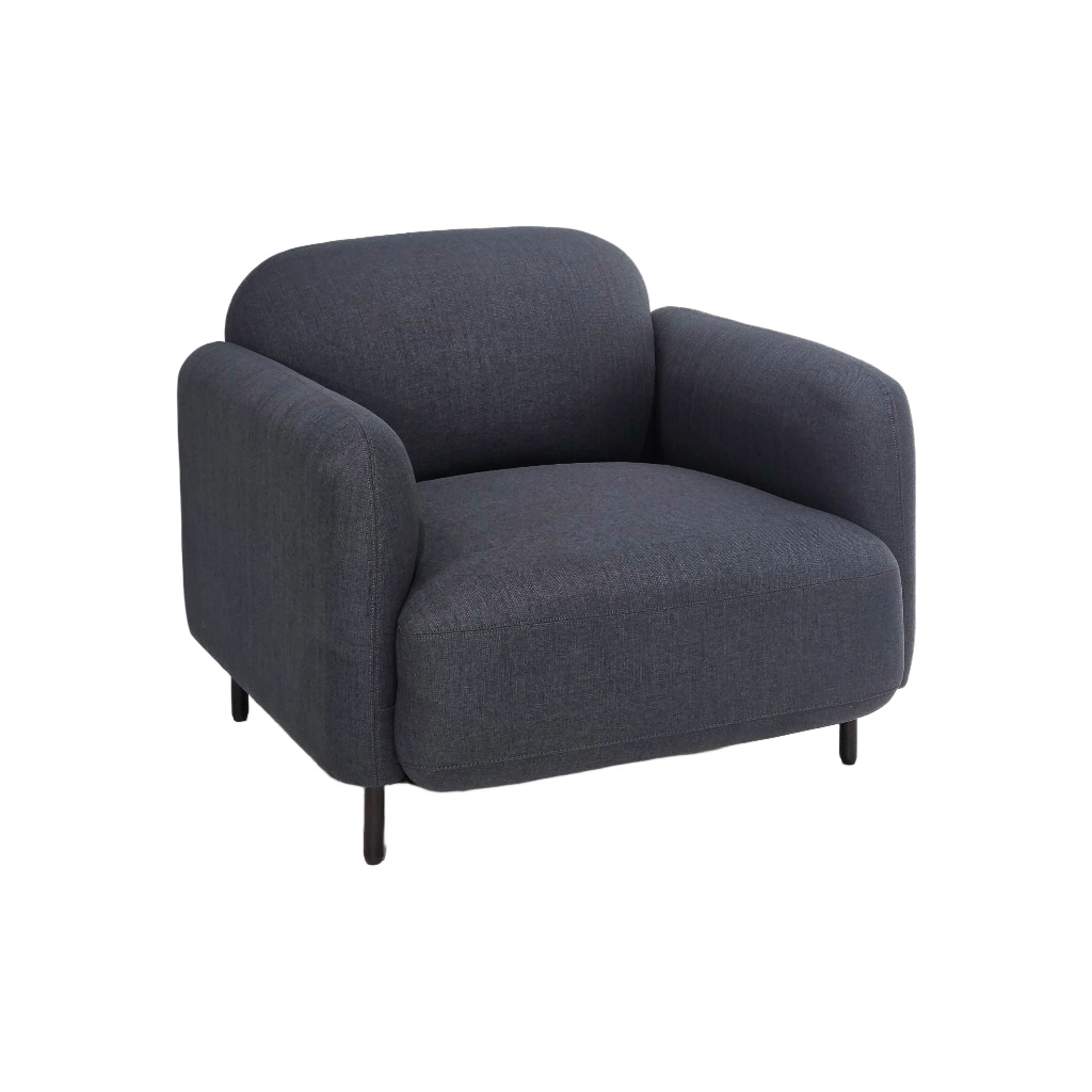 BUTACA MOD. CONVEX(531) - TELA AZUL(MY-38) | Meycy Muebles