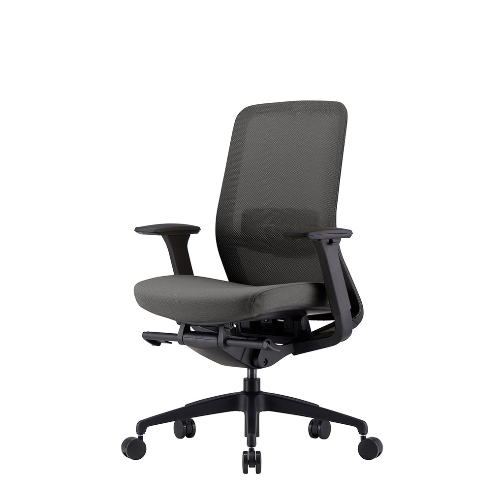 SILLON SEMI EJECUTIVO LAVO MESH NEGRO | Meycy Muebles